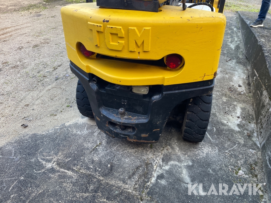Gaffeltruck TCM FG25, Hedensted, Klaravik auktioner