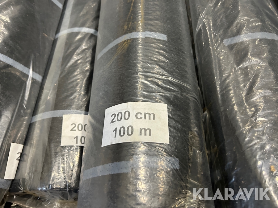 Ukrudtsdug Aquafol - 15 ruller Aquafol, Greve, Klaravik aukt