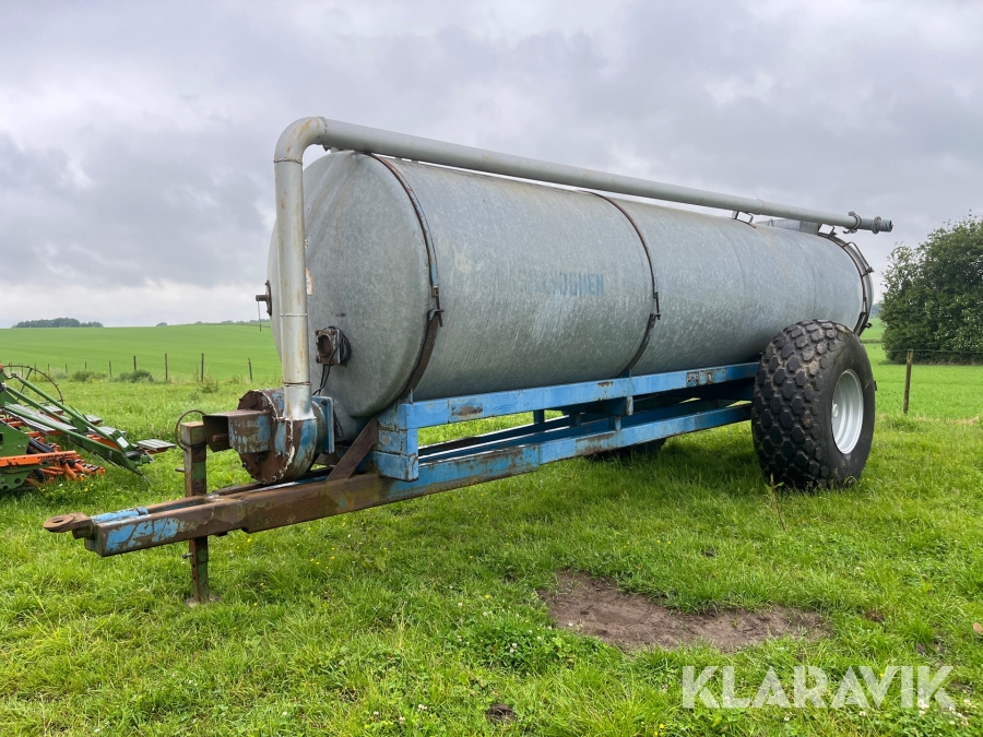 Gyllevogn Låsbyvognen 12 Ton, Haderslev, Klaravik auktioner