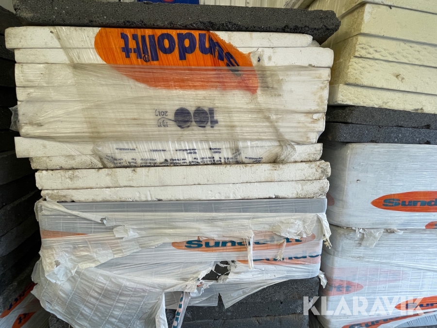 Isoleringsplader Sundolitt S150, Lejre, Klaravik auktioner