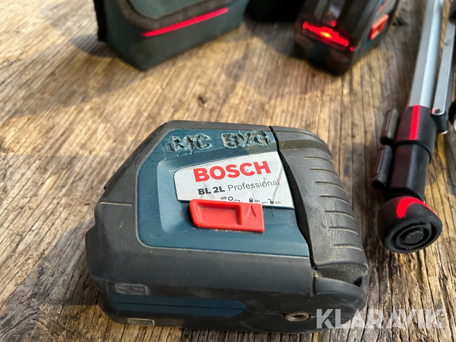 Laser Bosch BL-2L, Køge, Klaravik auktioner