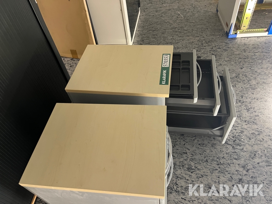 Skuffevogne 2 stk, Gentofte, Klaravik auktioner