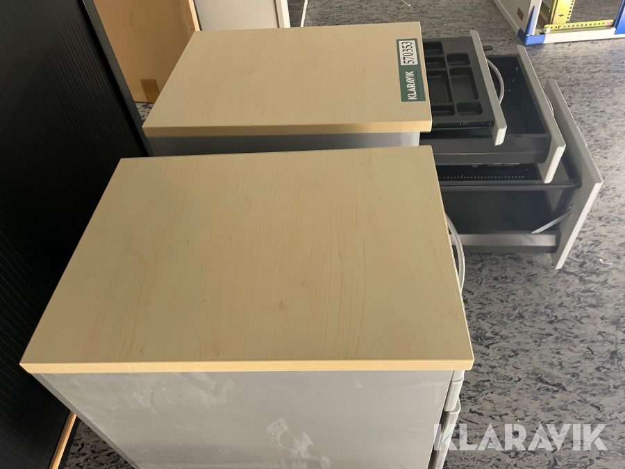 Skuffevogne 2 stk, Gentofte, Klaravik auktioner