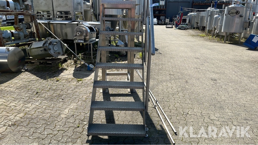 Rustfri Platform højde 168cm, Furesø, Klaravik auktioner