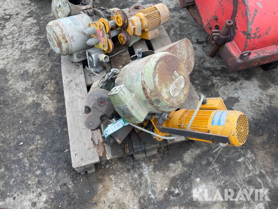 El taljer 1000kg, Randers, Klaravik auktioner