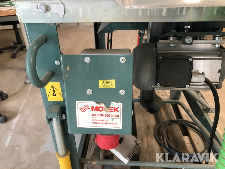 Industri bordsav Ernex 1603, Holbæk, Klaravik auktioner