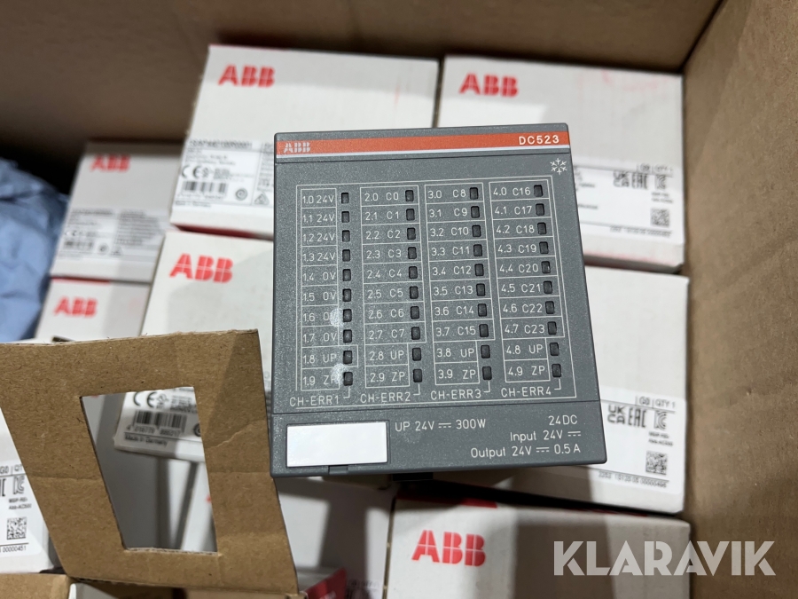 Digital in- output modul ABB DC532-XC + Cl504-PNIO-XC, Jamme