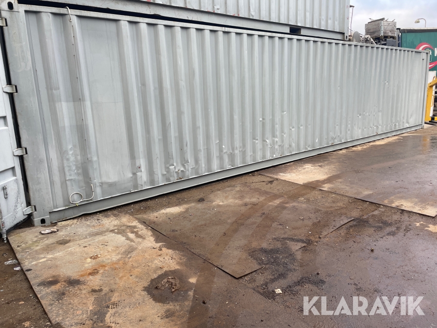 40 fods container med lys og godkendt låsebum, København, Kl