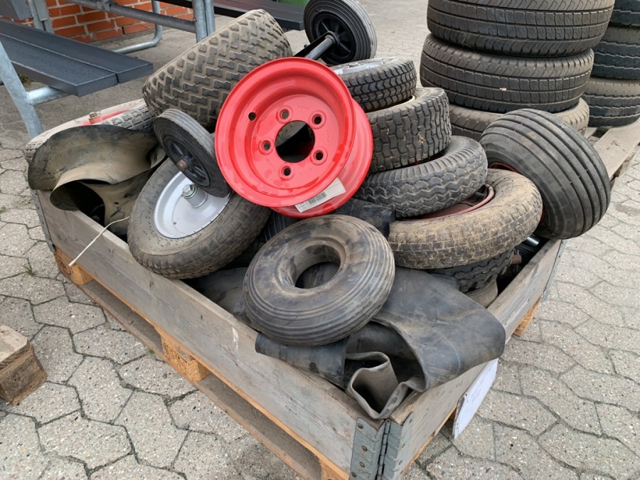 Div. Små hjul med fælge