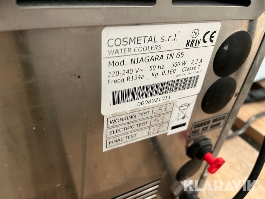 Vandkølere Cosmetal Niagara IN120, Høje-Taastrup, Klaravik a