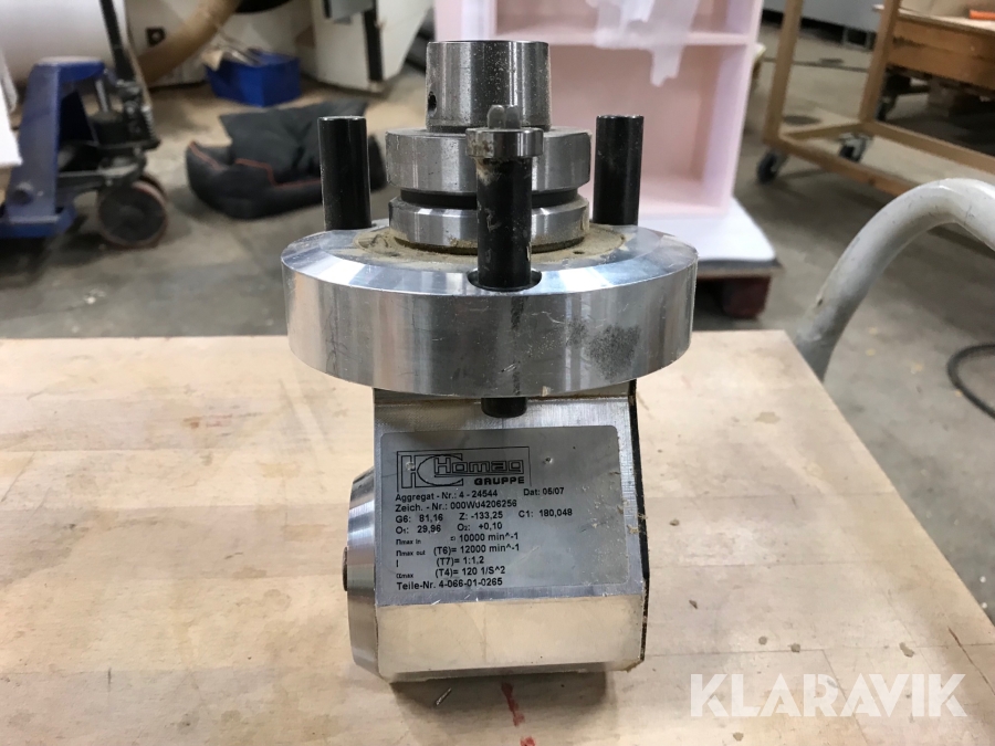 Aggregat Homag 4-24544, Holbæk, Klaravik auktioner