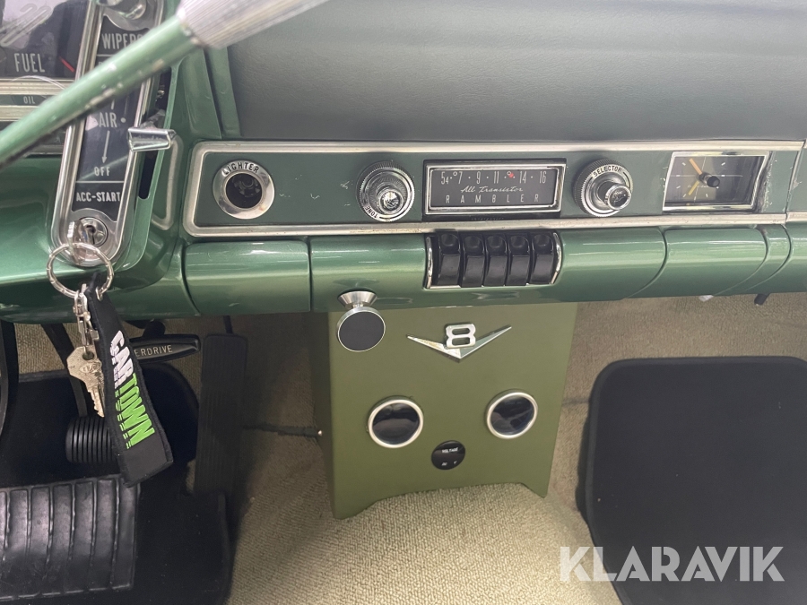 Amerikaner Veteranbil AMC Rambler 660 Classic V8, Haderslev,