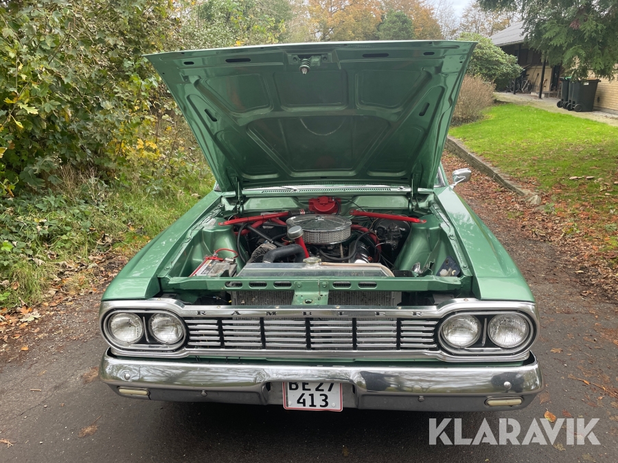 Amerikaner Veteranbil AMC Rambler 660 Classic V8, Haderslev,