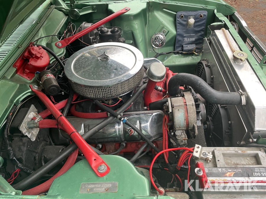 Amerikaner Veteranbil AMC Rambler 660 Classic V8, Haderslev,