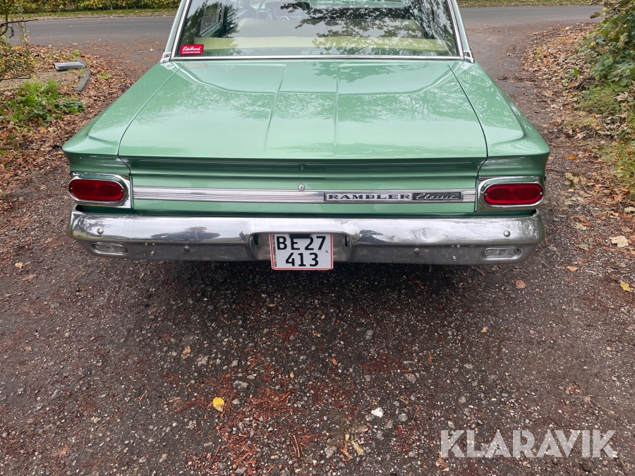 Amerikaner Veteranbil AMC Rambler 660 Classic V8, Haderslev,