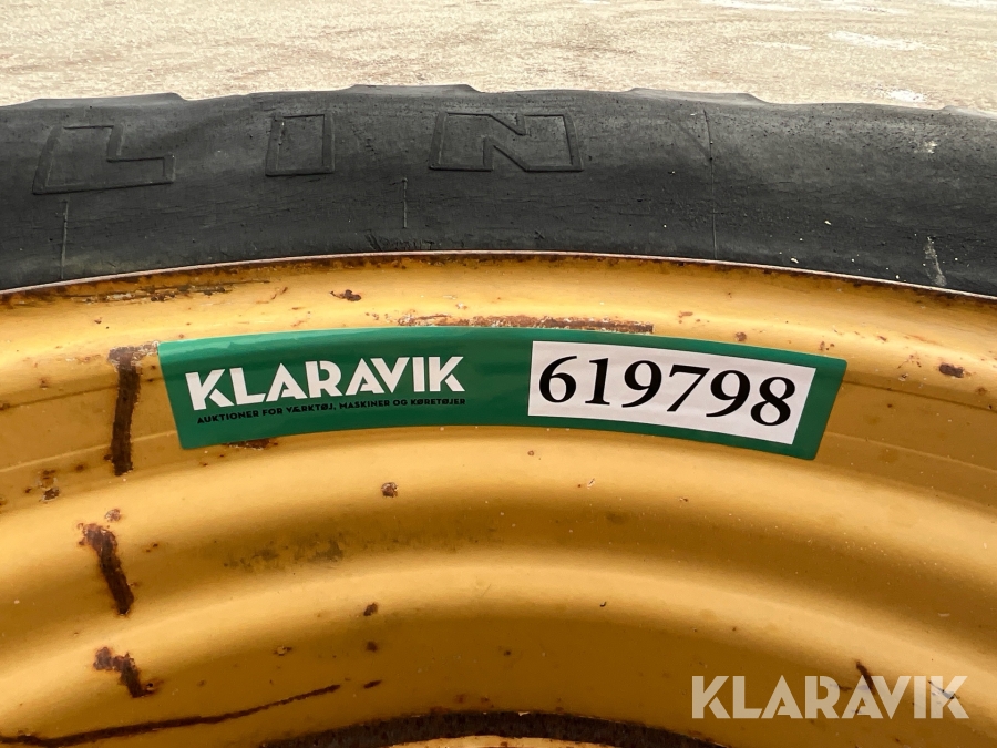 Hjul Michelin 620/75 R34 XM27, Frederikssund, Klaravik aukt