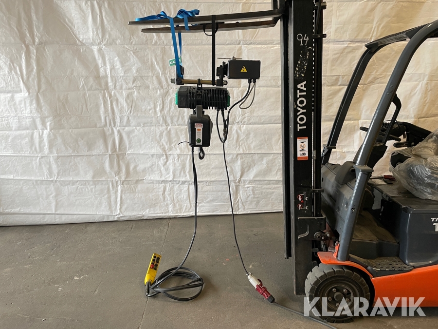 Elektrisk talje med løbekat Verlinde VL5, Horsens, Klaravik