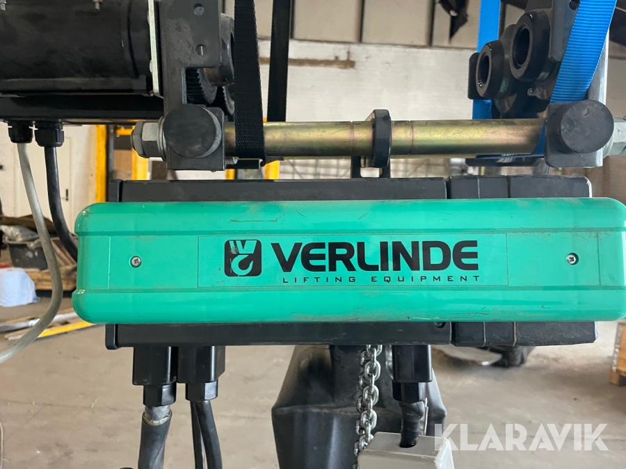 Elektrisk talje med løbekat Verlinde VL5, Horsens, Klaravik