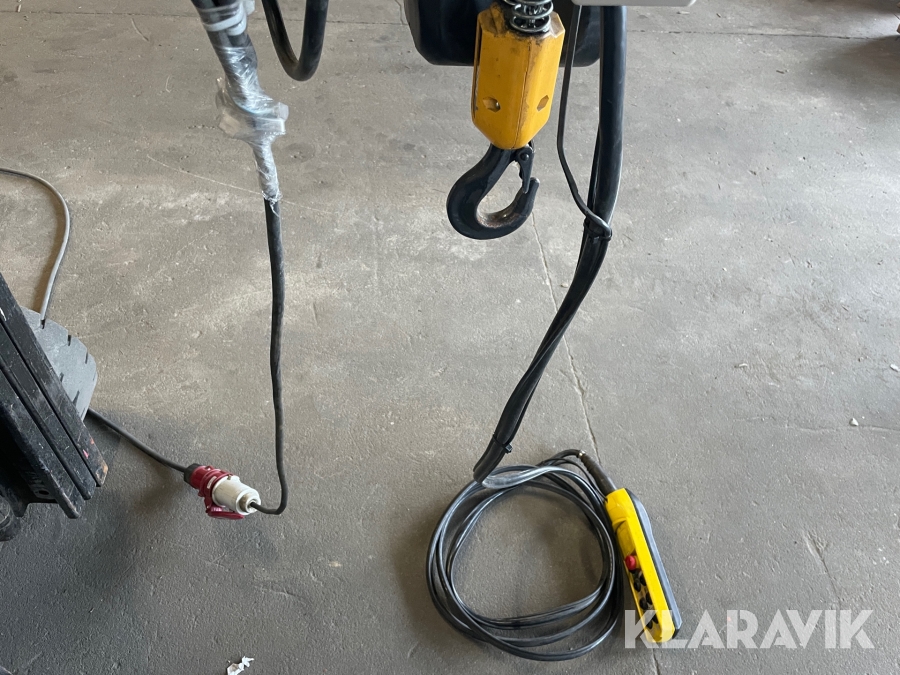 Elektrisk talje med løbekat Verlinde VL5, Horsens, Klaravik