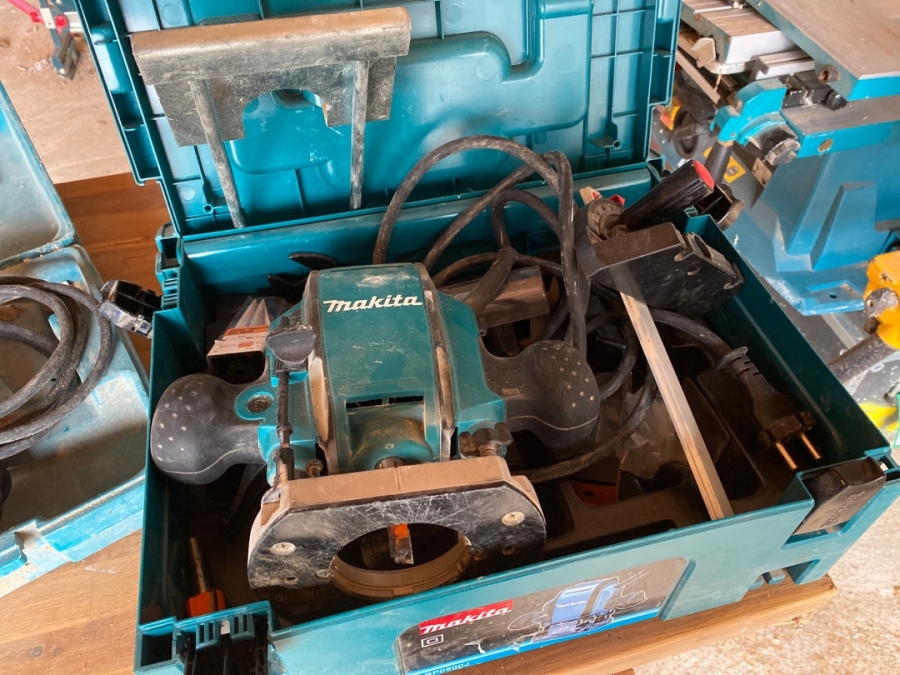 Overfræser/bajonetsav