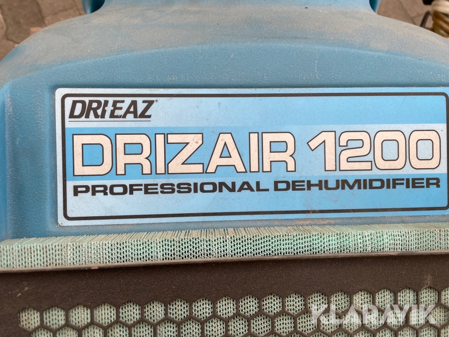 Affugter DRIZAIR 1200, Glostrup, Klaravik auktioner