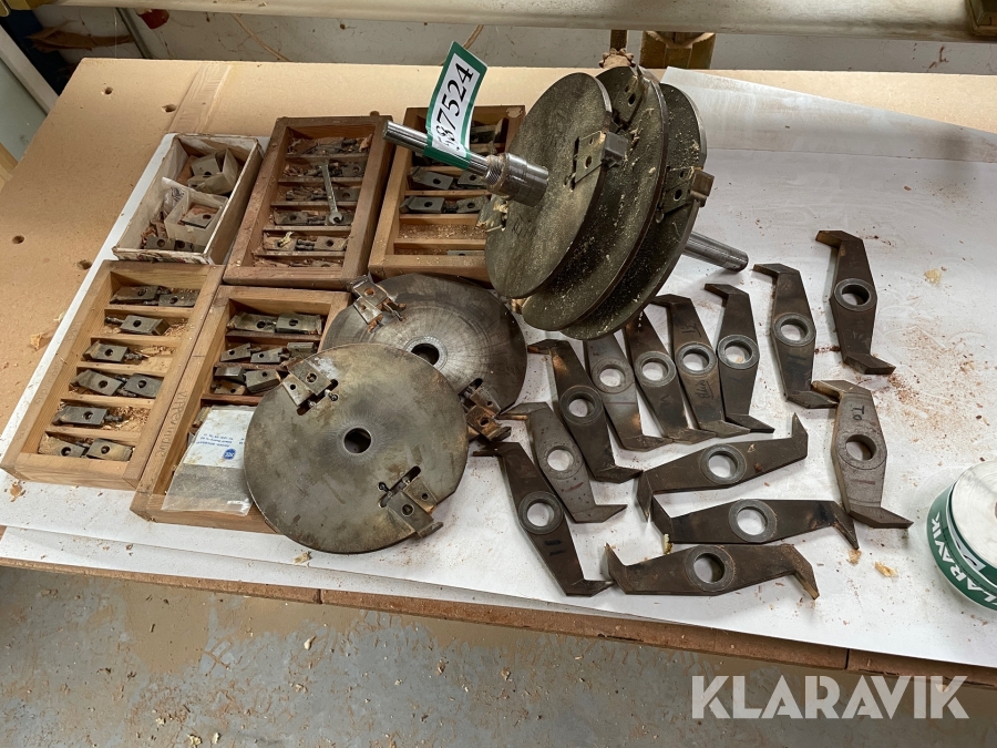 Tallerkenfræserjern og Z-jern, Næstved, Klaravik auktioner