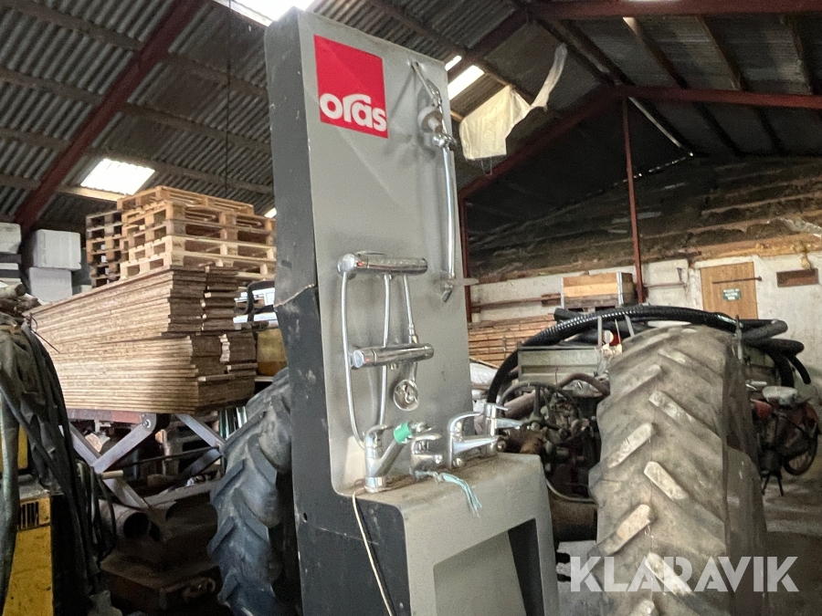 Udstilling med armaturer ORAS, Skive, Klaravik auktioner