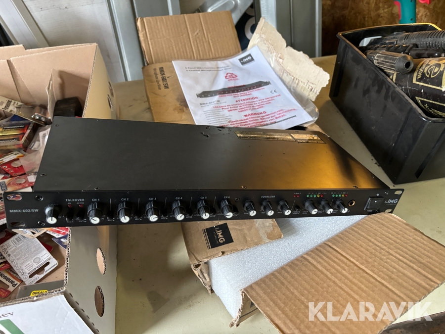 Mixer IMG MMX-602/SW, Brønderslev, Klaravik auktioner