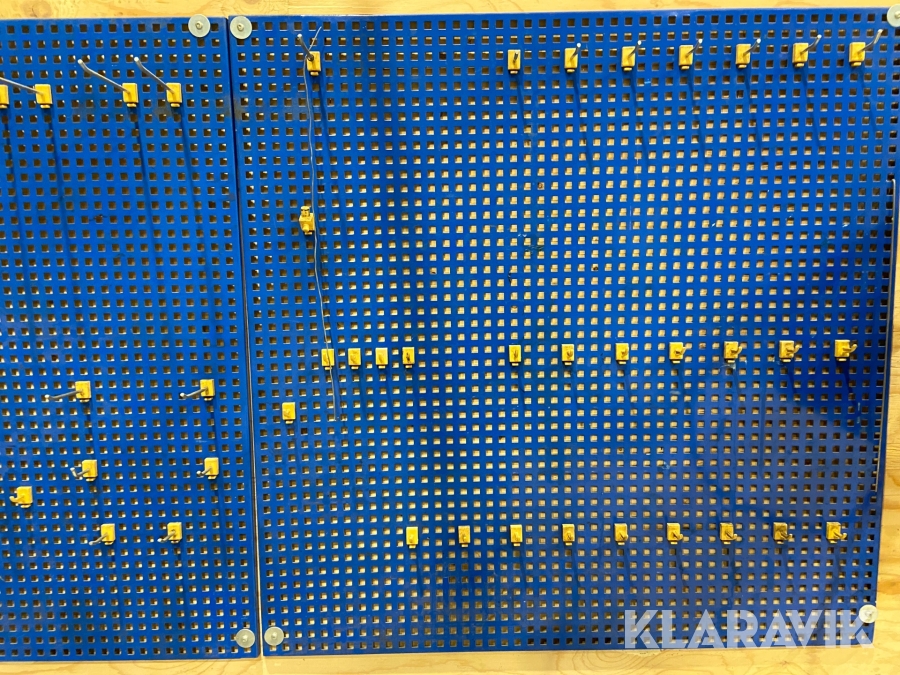 Værktøjs tavler 9 stk, Fredericia, Klaravik auktioner