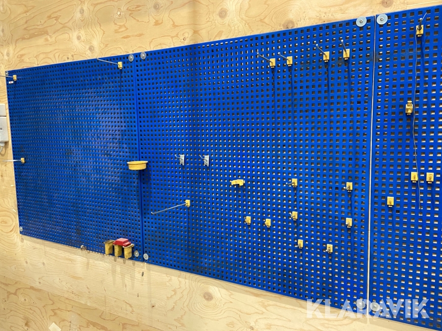 Værktøjs tavler 9 stk, Fredericia, Klaravik auktioner