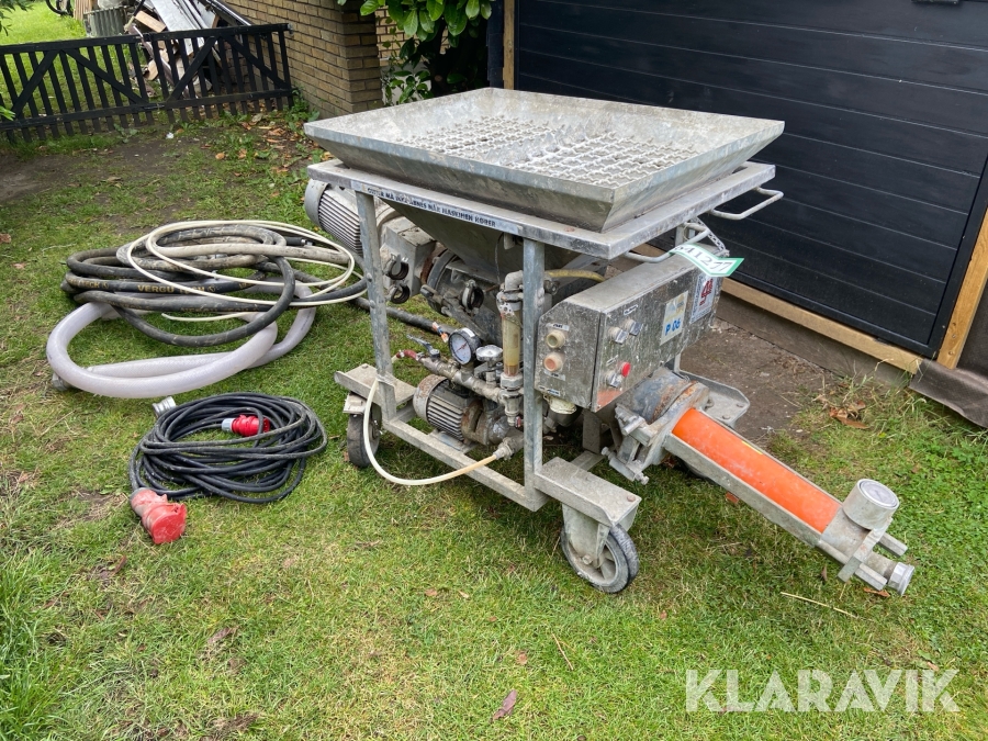 Betonpumpe Vergumat P06, Ishøj, Klaravik auktioner