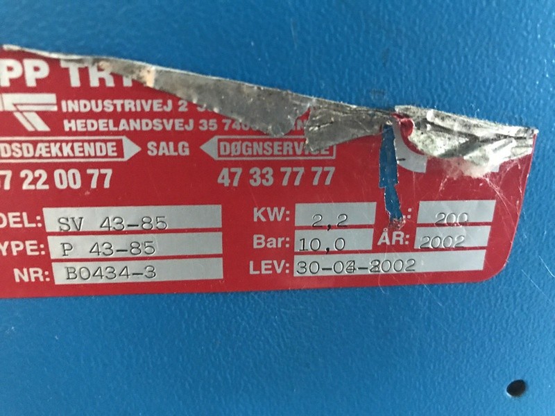 Klaravik Auktioner | Kompressor stempel