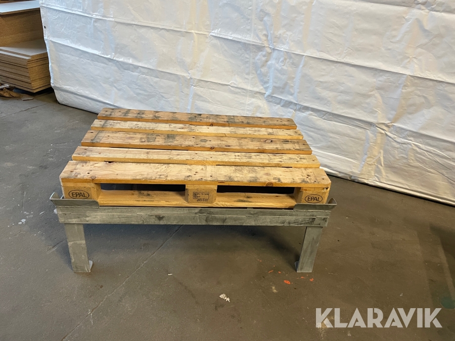 Kraftigt jernbord til paller LKE, Horsens, Klaravik auktione