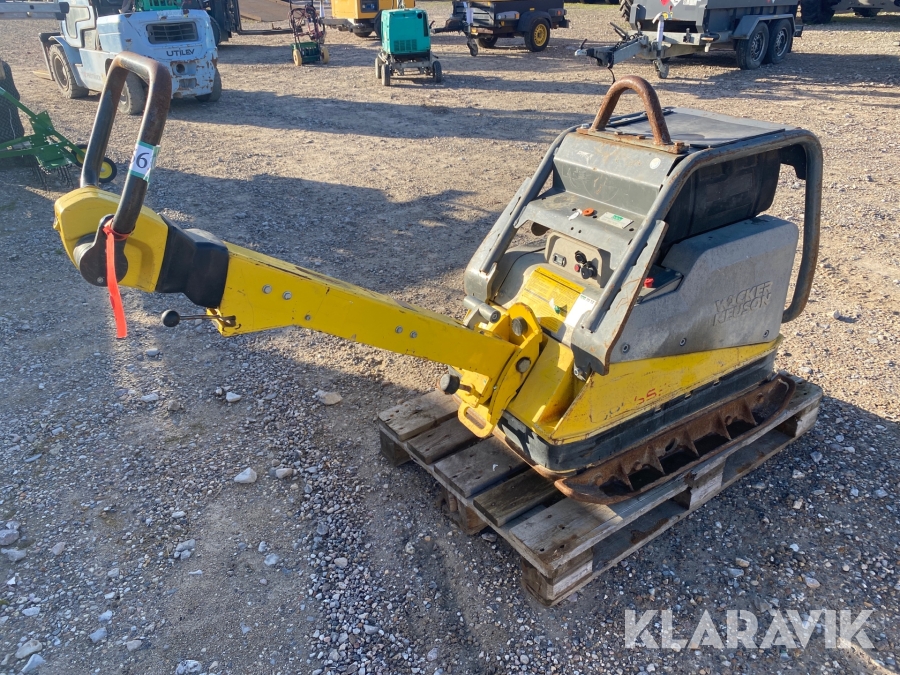 Pladevibrator Wacker Neuson Dpu 6555, Holbæk, Klaravik aukti