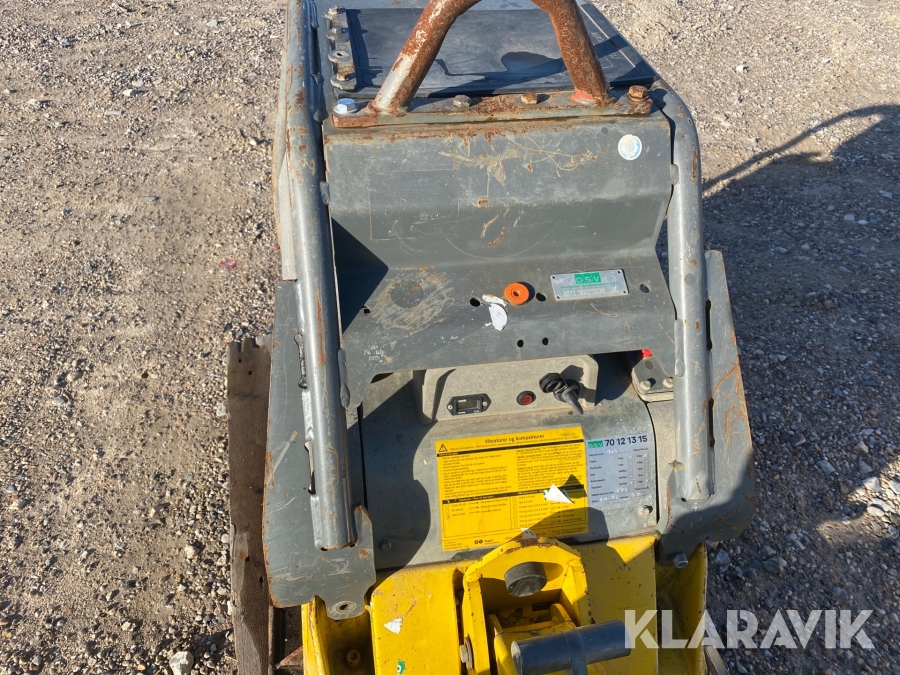 Pladevibrator Wacker Neuson Dpu 6555, Holbæk, Klaravik aukti