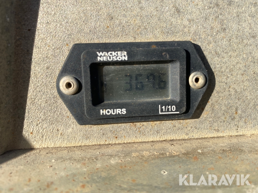 Pladevibrator Wacker Neuson Dpu 6555, Holbæk, Klaravik aukti