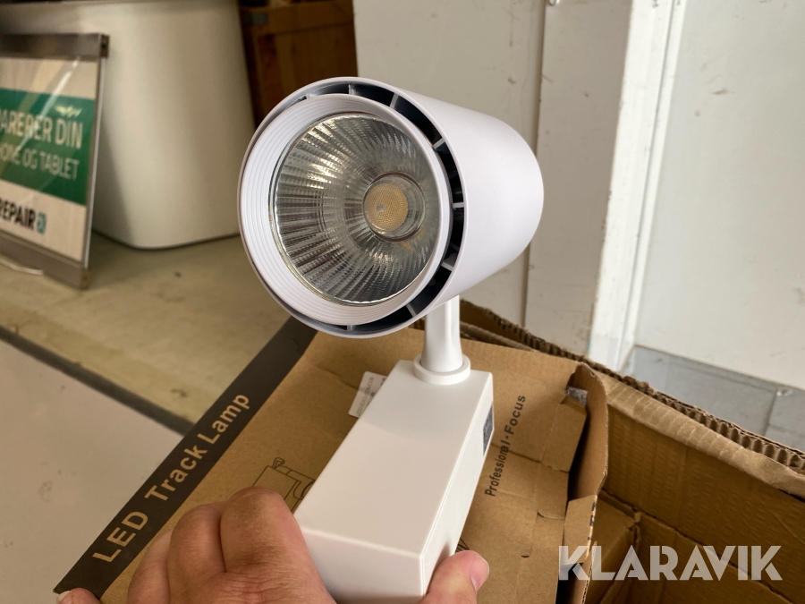 Skinne Led lamper Led track lamp 30 watt, Aarhus, Klaravik