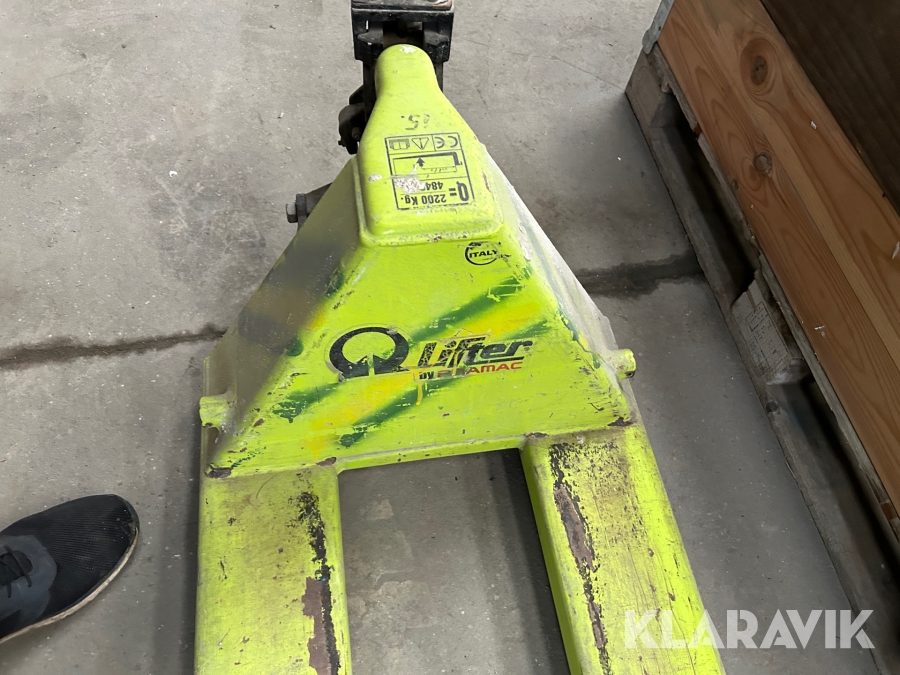 Palleløfter Pramac Lifter, Ringsted, Klaravik auktioner