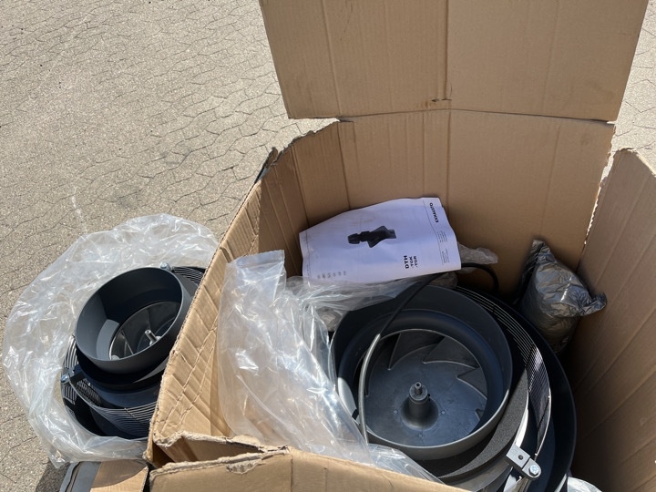 Ventillationsmateriel