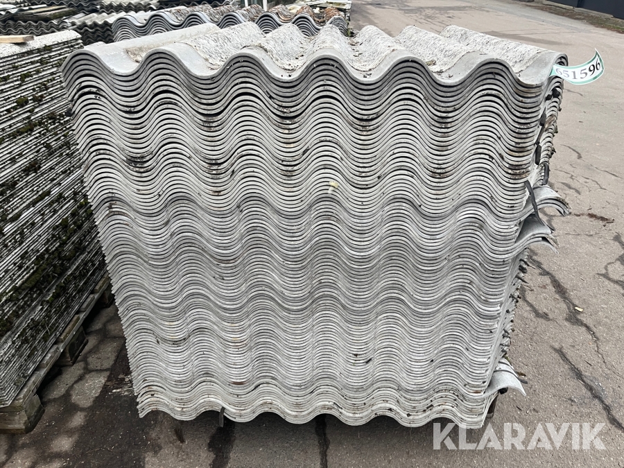 Tagplader Eternit, Sorø, Klaravik auktioner