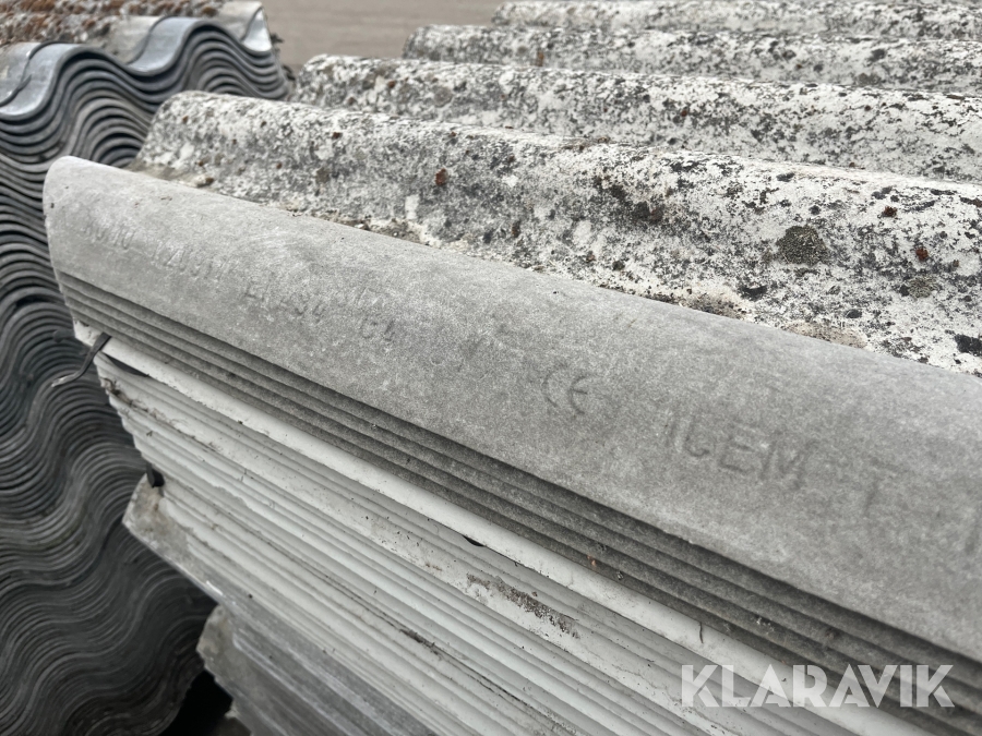 Tagplader Eternit, Sorø, Klaravik auktioner