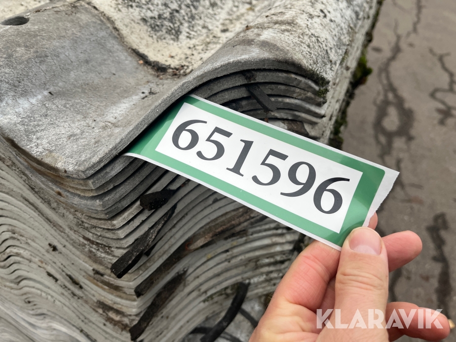 Tagplader Eternit, Sorø, Klaravik auktioner