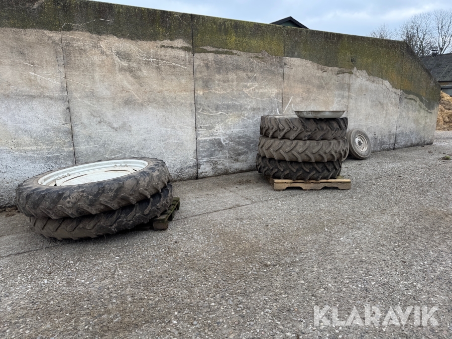 Lot landbrugsdæk, Nordfyns, Klaravik auktioner