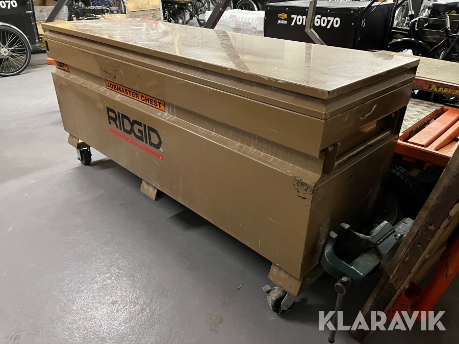 Værktøjskasse Ridgid Jobmaster chest 2472R, København, Klara