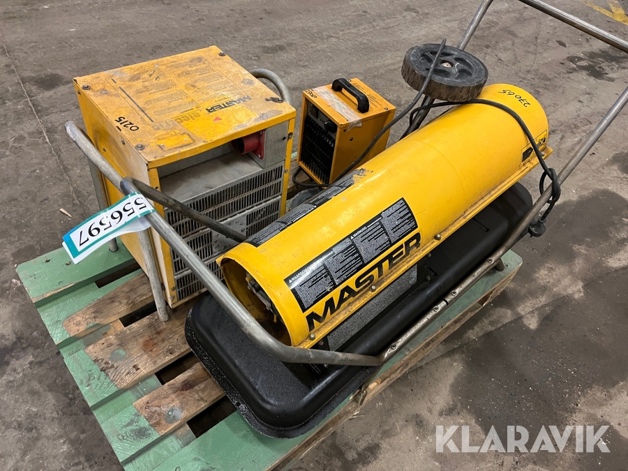 Varmeblæsere Master 2 Kw - 9 Kw - B100 CED, Rebild, Klaravik