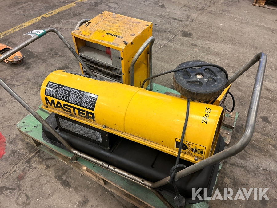 Varmeblæsere Master 2 Kw - 9 Kw - B100 CED, Rebild, Klaravik