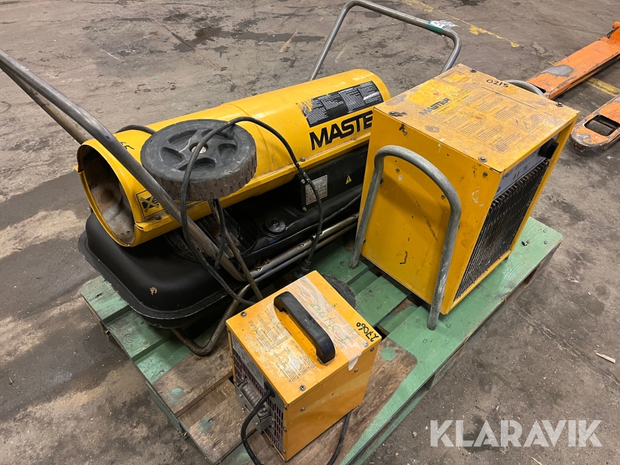 Varmeblæsere Master 2 Kw - 9 Kw - B100 CED, Rebild, Klaravik