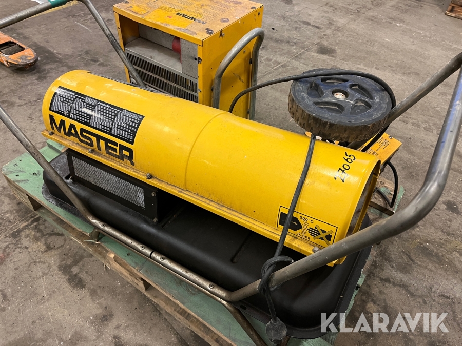 Varmeblæsere Master 2 Kw - 9 Kw - B100 CED, Rebild, Klaravik