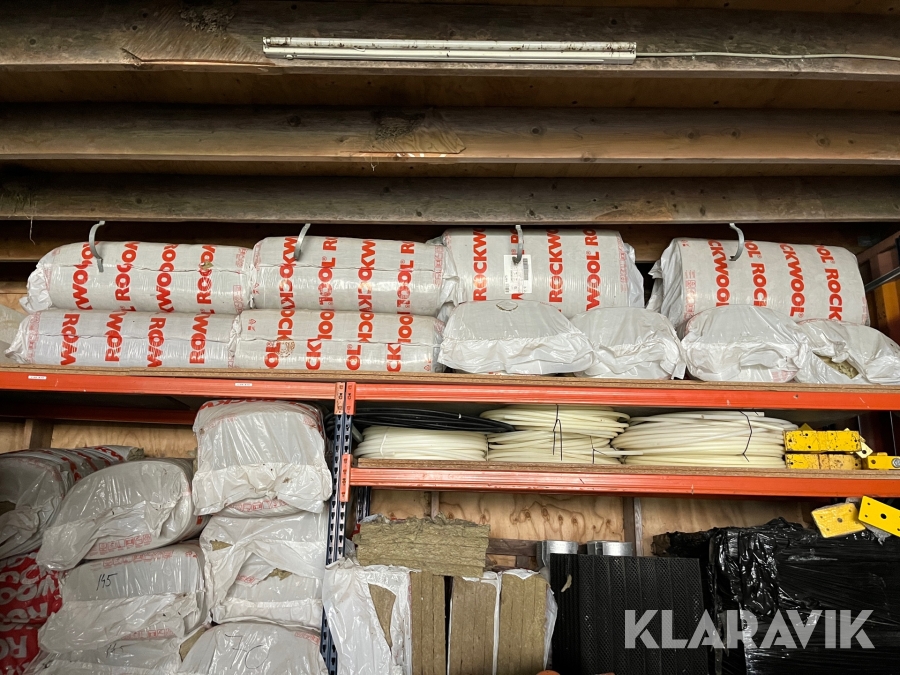 Rockwool 33 stk blandet pakker, Gribskov, Klaravik auktioner