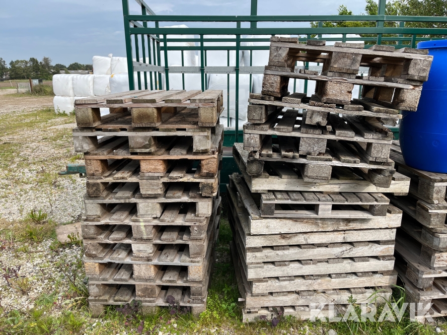 Paller 15 Euro 7 andre paller, Hillerød, Klaravik auktioner